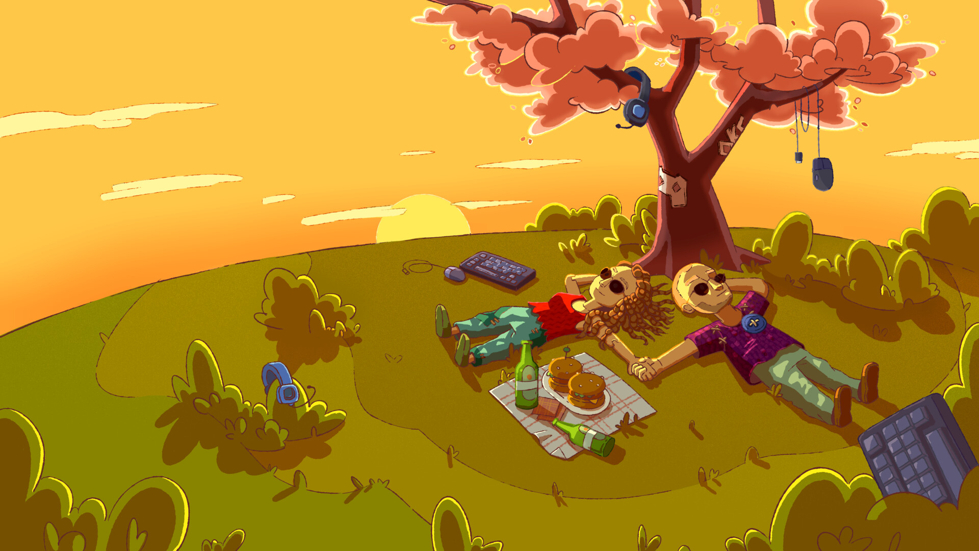 ArtStation - A very special sunset