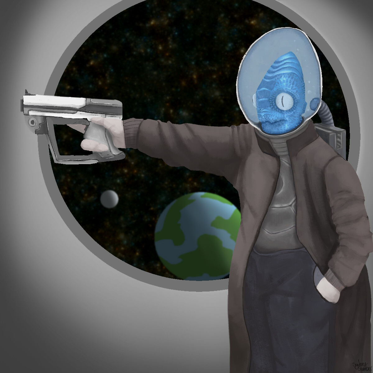 ArtStation - Alien Illustration