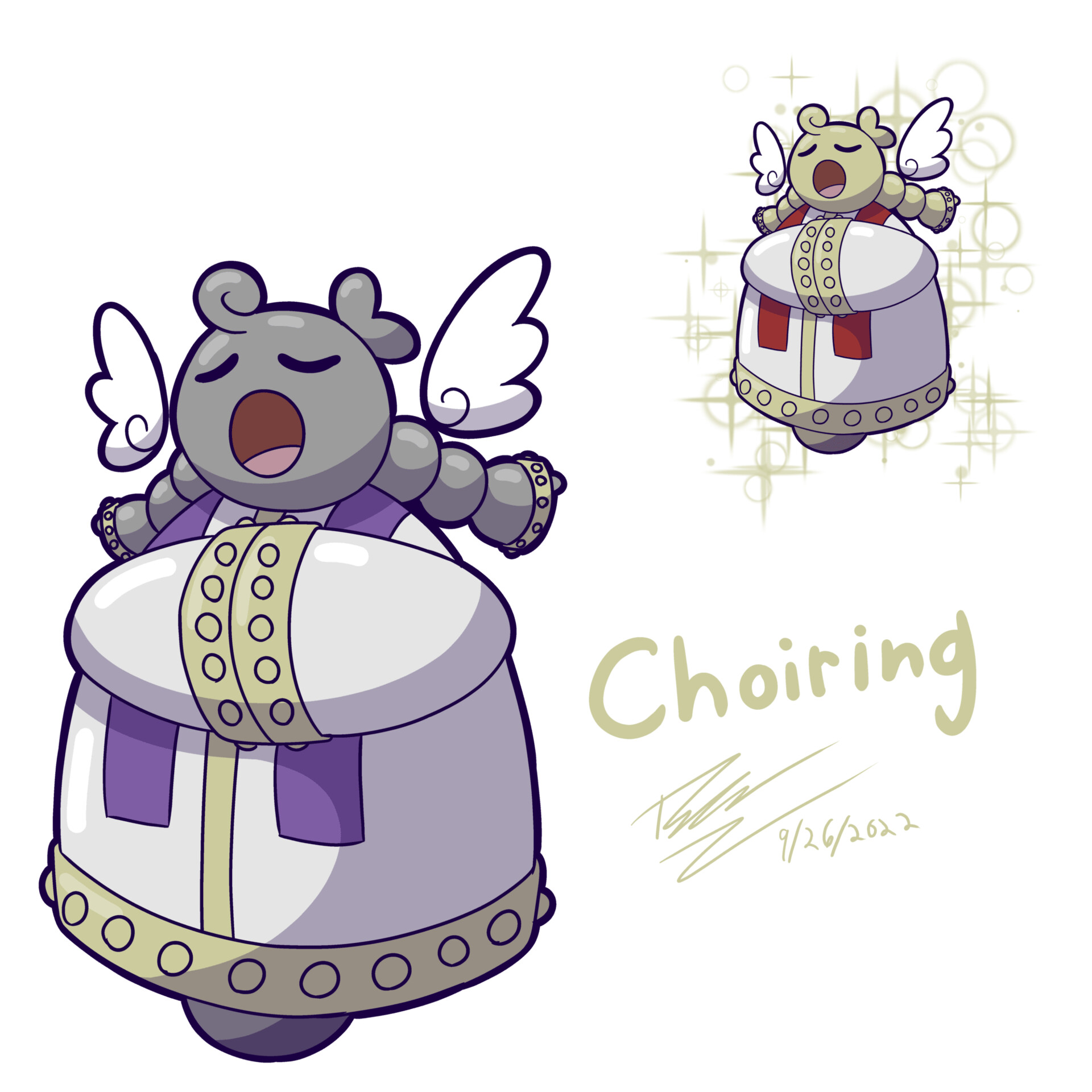Art Goblin - Church Bell Pokemon