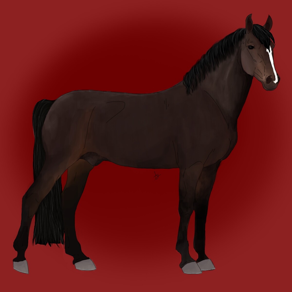 ArtStation - 2D Horse