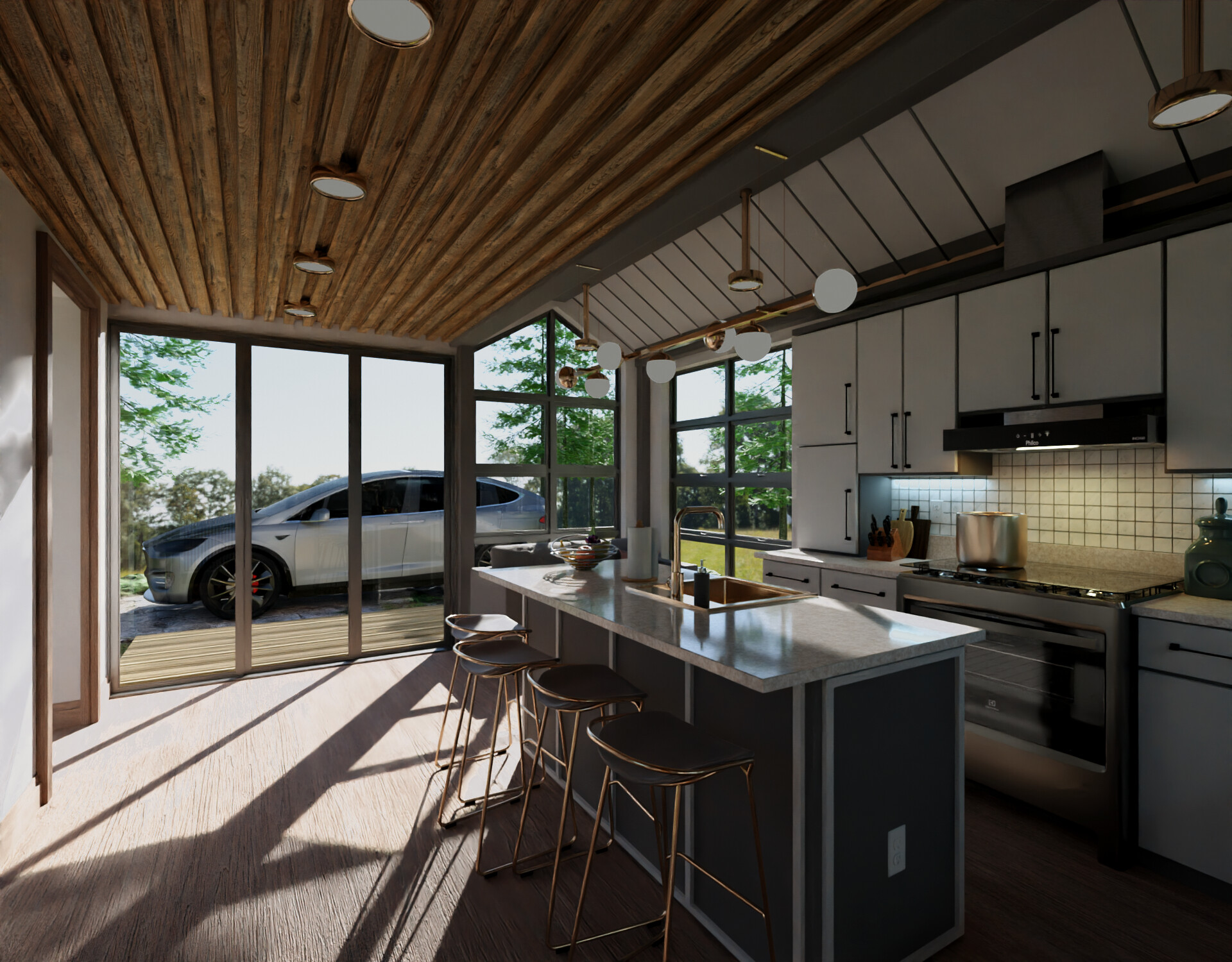 ArtStation - ArchViz Kitchen 1