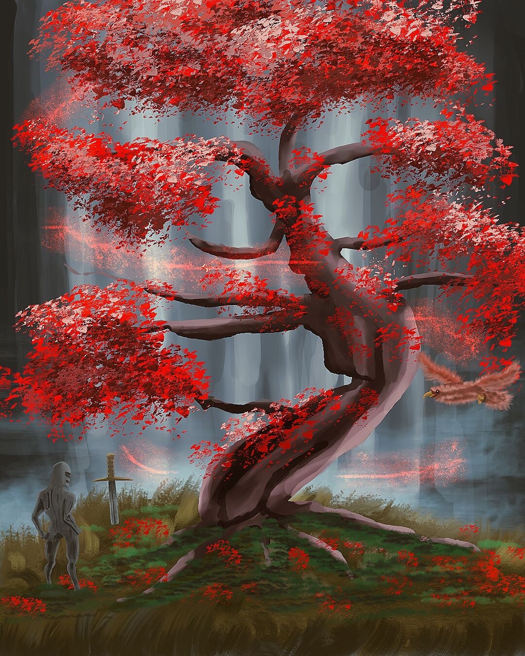 ArtStation - Mystical tree