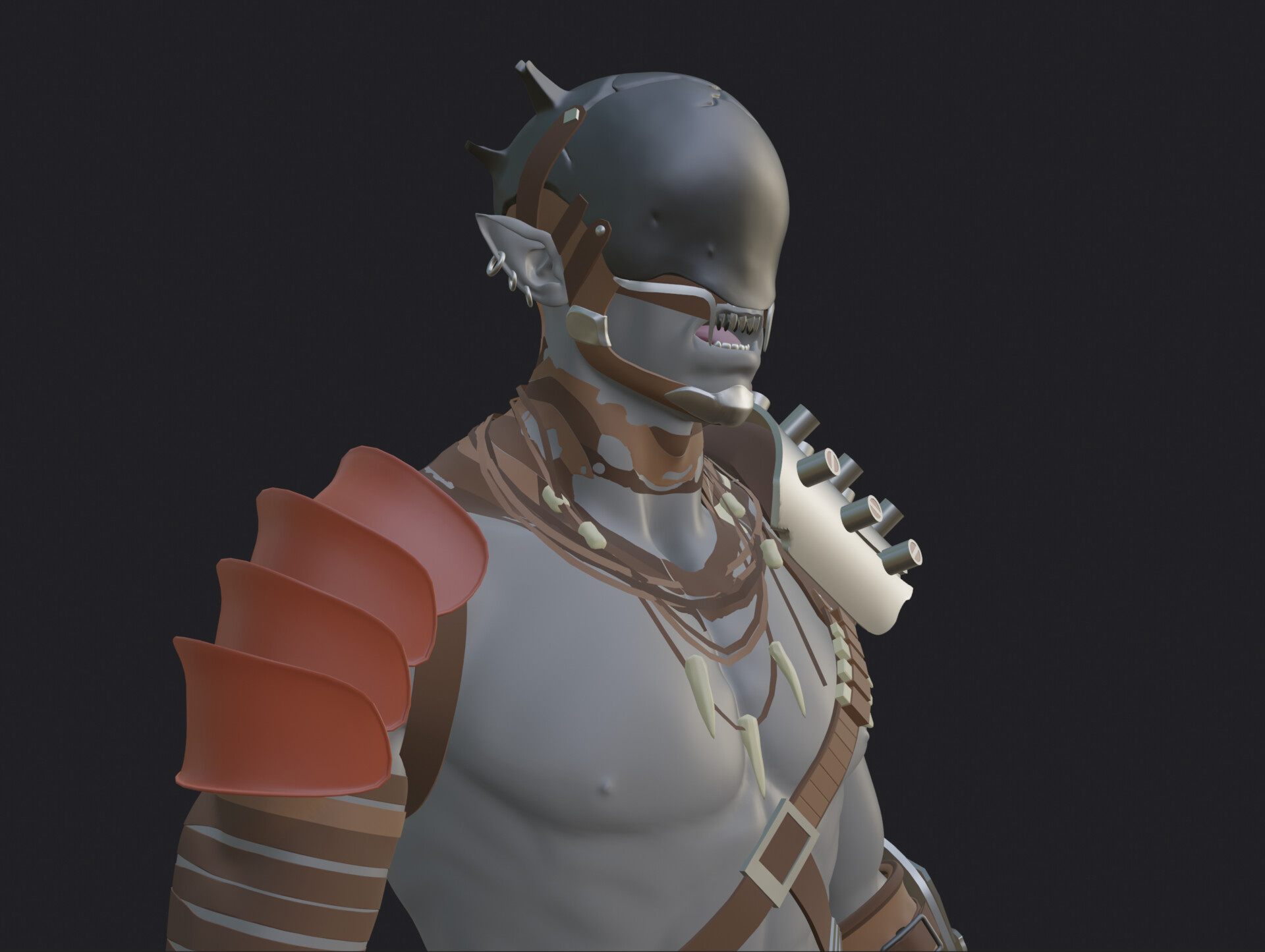 ArtStation - (WIP) Blind Warrior