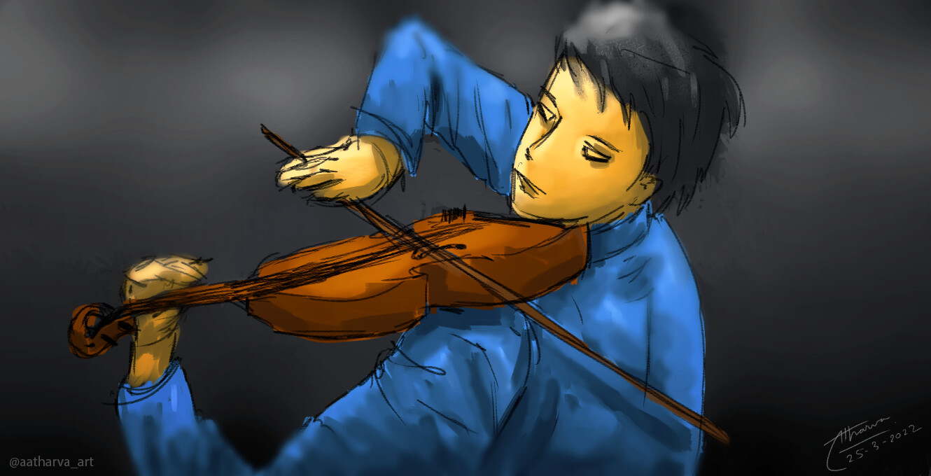 ArtStation - Violinist in Flow - Concept Art
