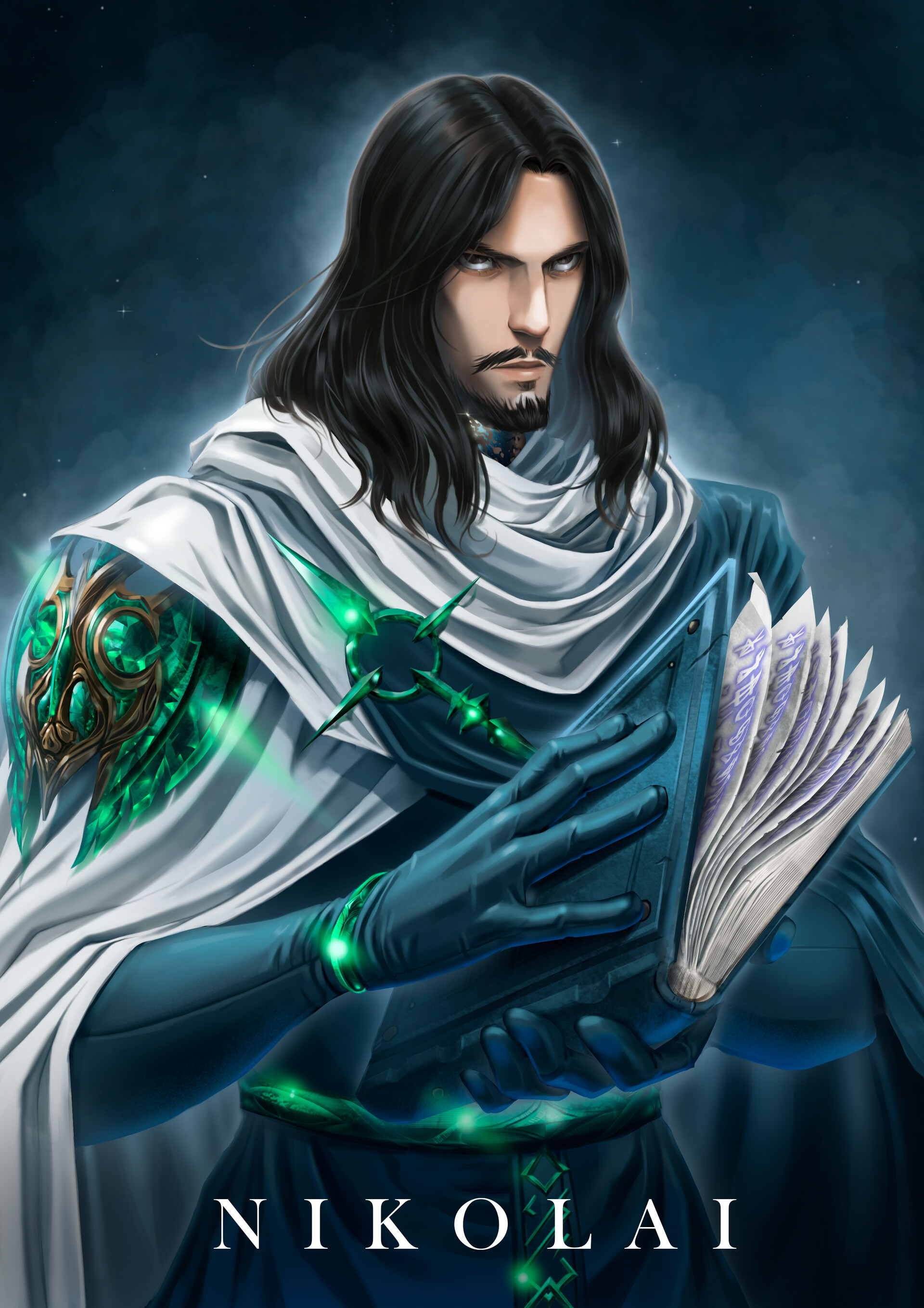 ArtStation - NIKOLAI - OC commission for Dungeons and Dragons