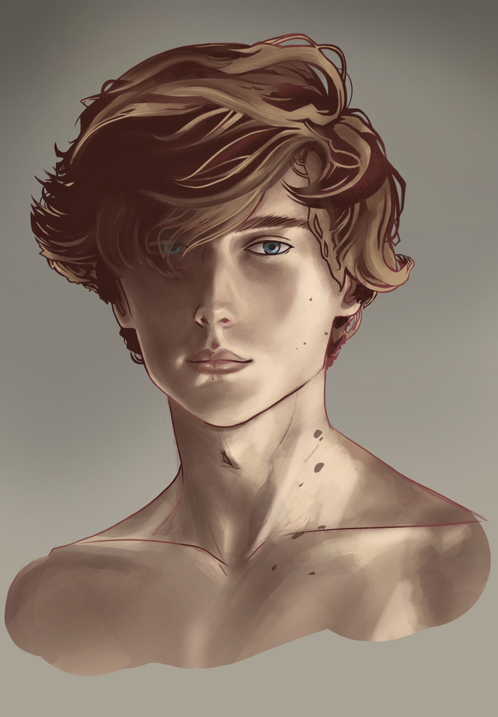 ArtStation - Brown and creme