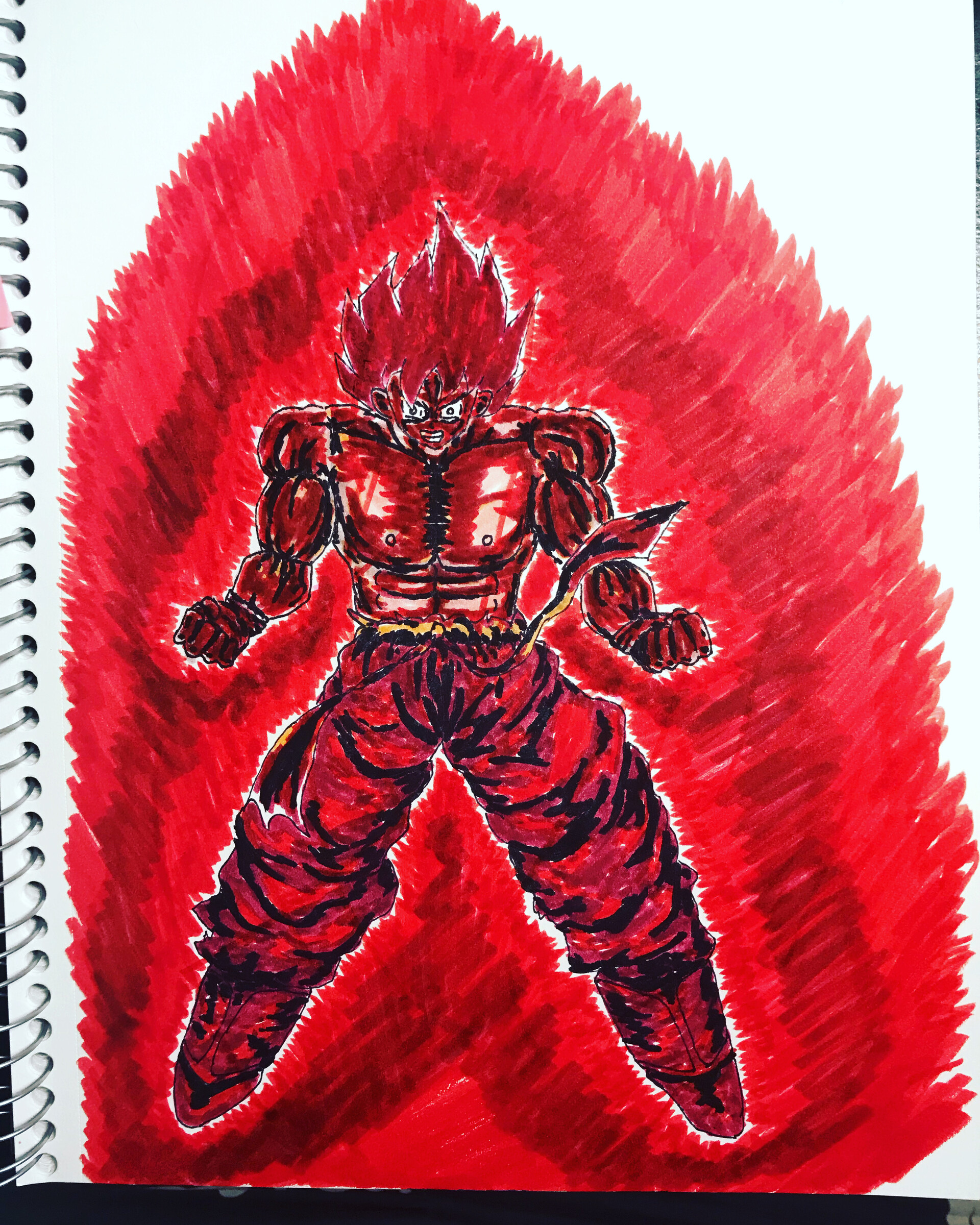 ArtStation - Goku’s Kaioken