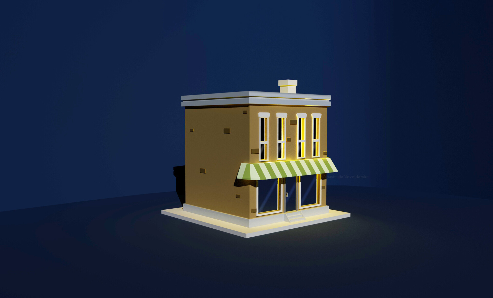 ArtStation - Modelling Building 3D