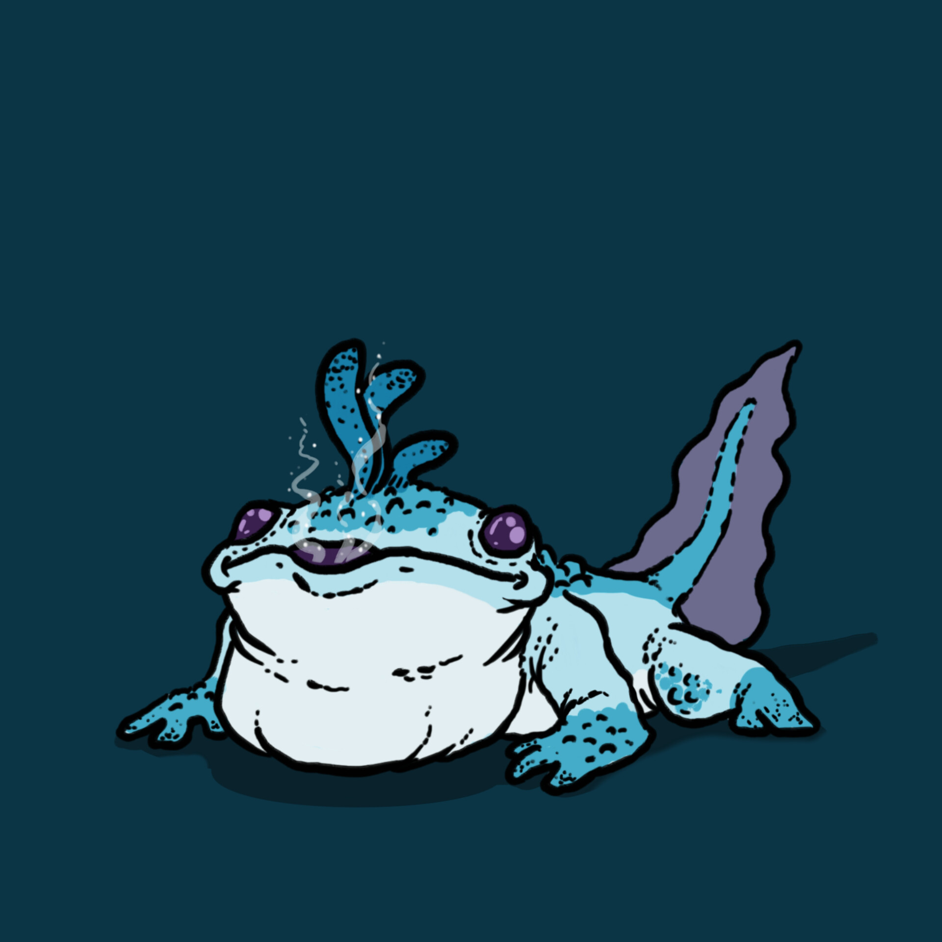 ArtStation - Frozen Breath Slamander