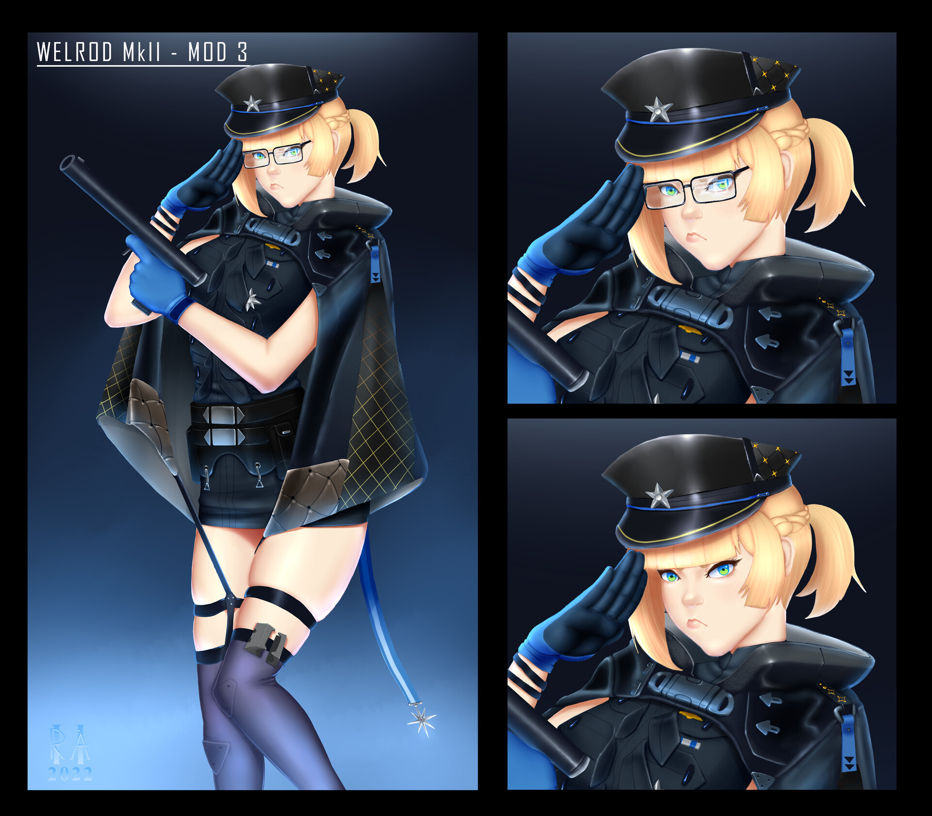 ArtStation - Welrod MkII - MOD 3