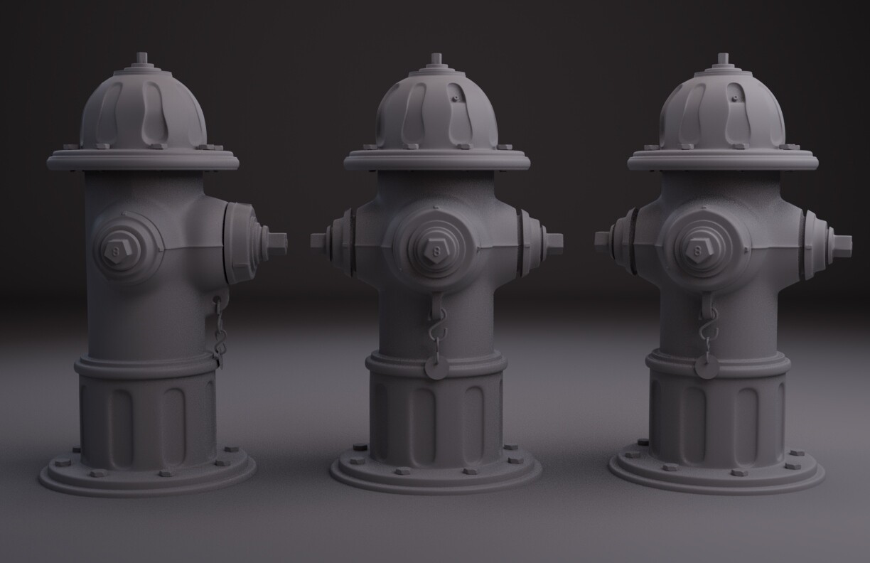 ArtStation - Fire Hydrant