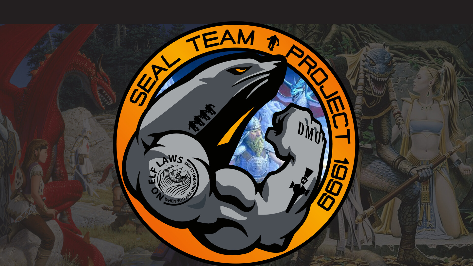 ArtStation - Logo Design - Seal Team