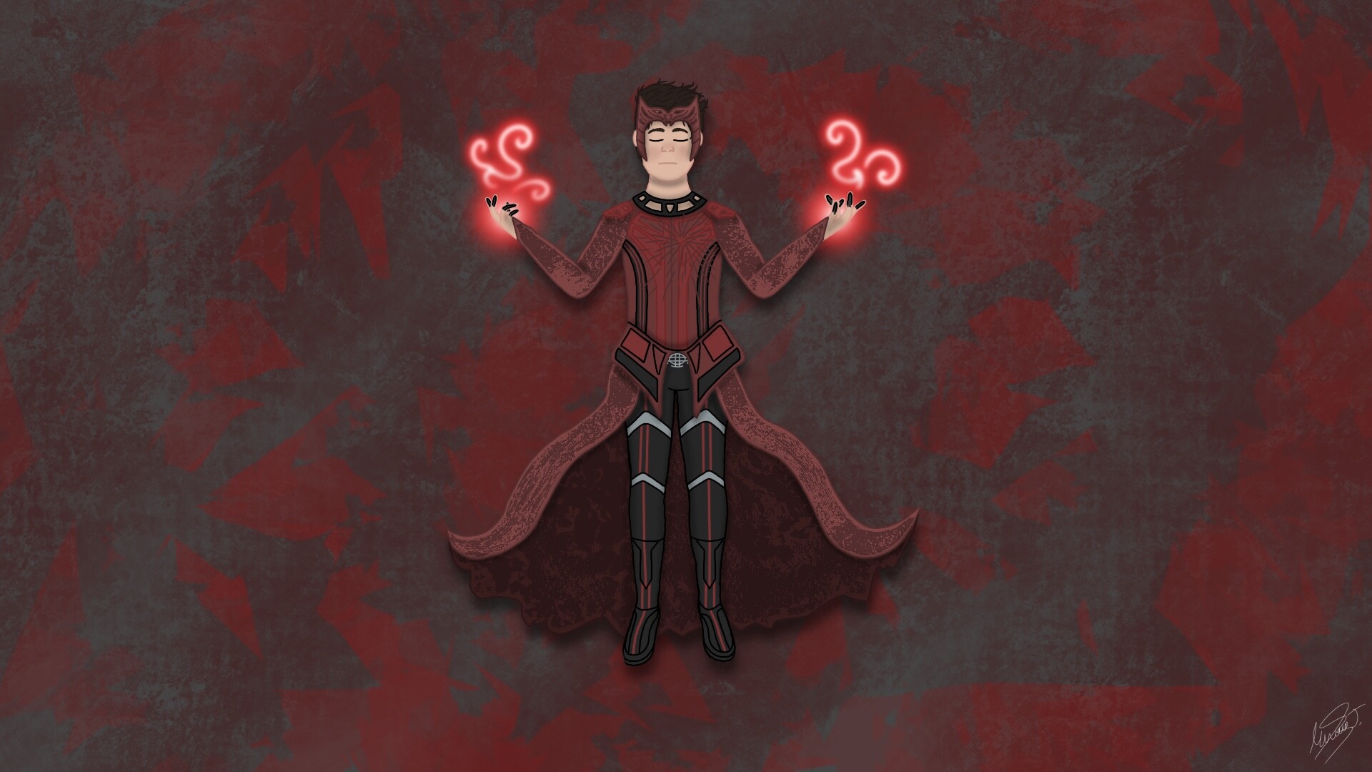 ArtStation - Mario Scarlet Witch