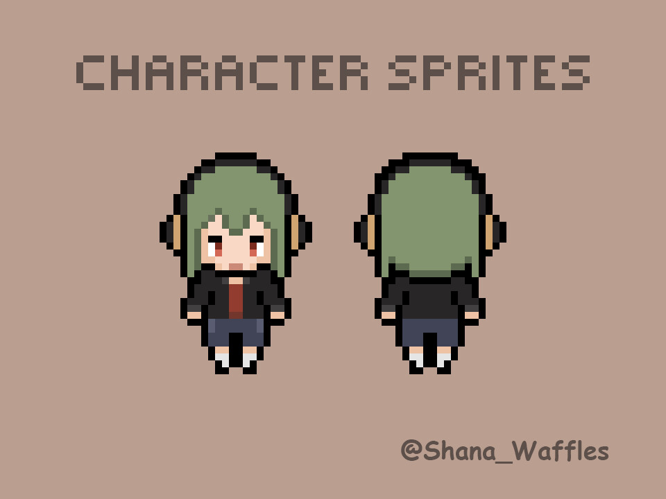 ArtStation - Olive Sprite Sheet