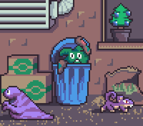 ArtStation - Pokemon Pixel Art