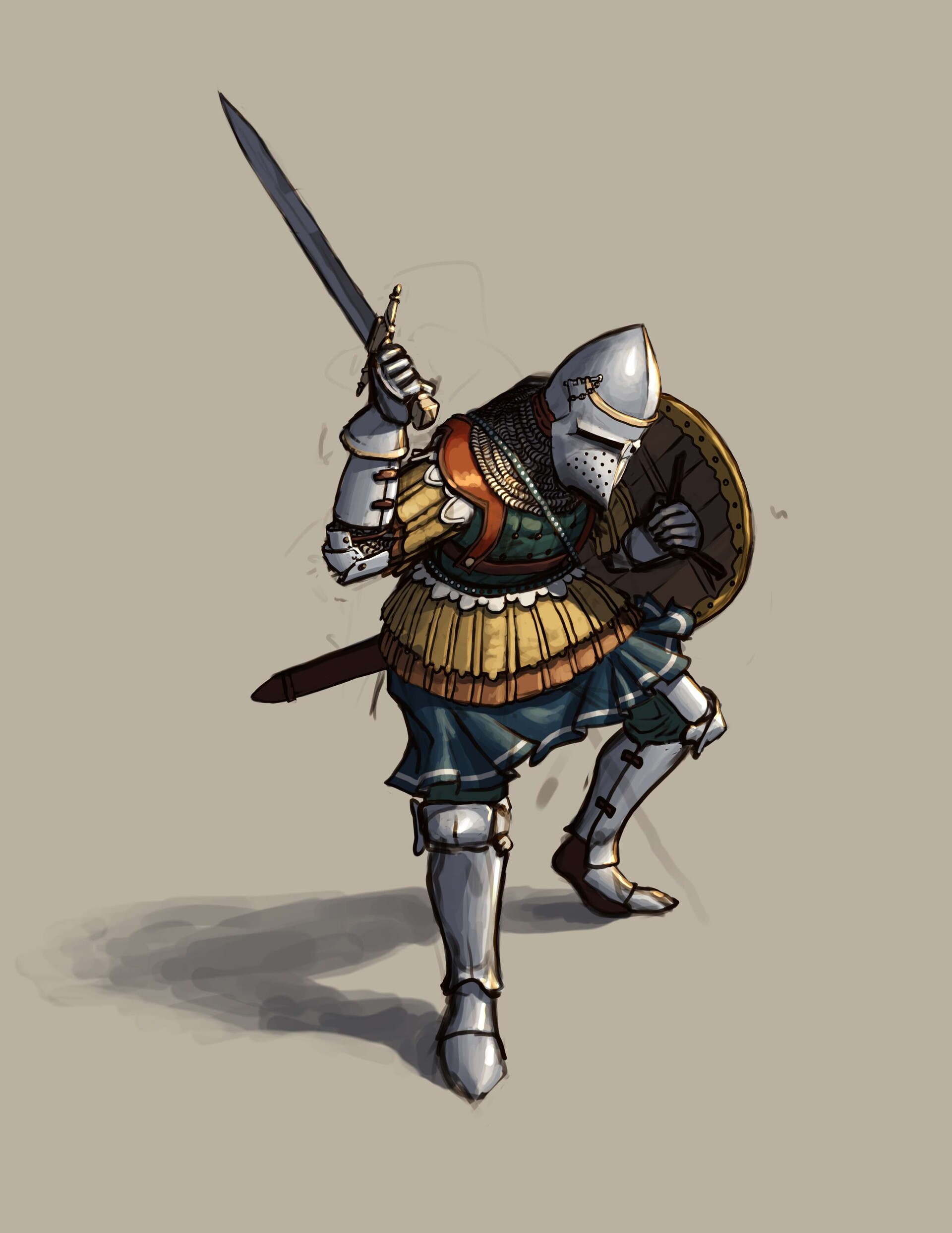 ArtStation - Bulgarian Knight