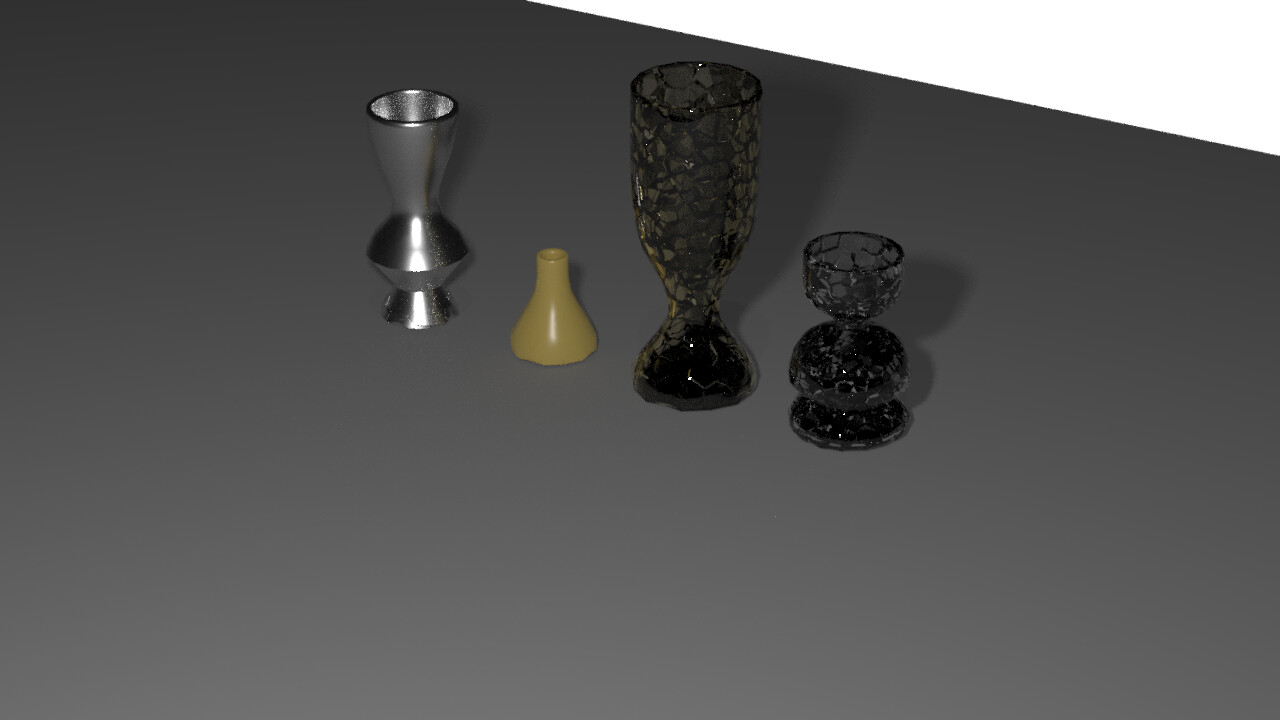 ArtStation - Procedural Vases - Houdini Practice