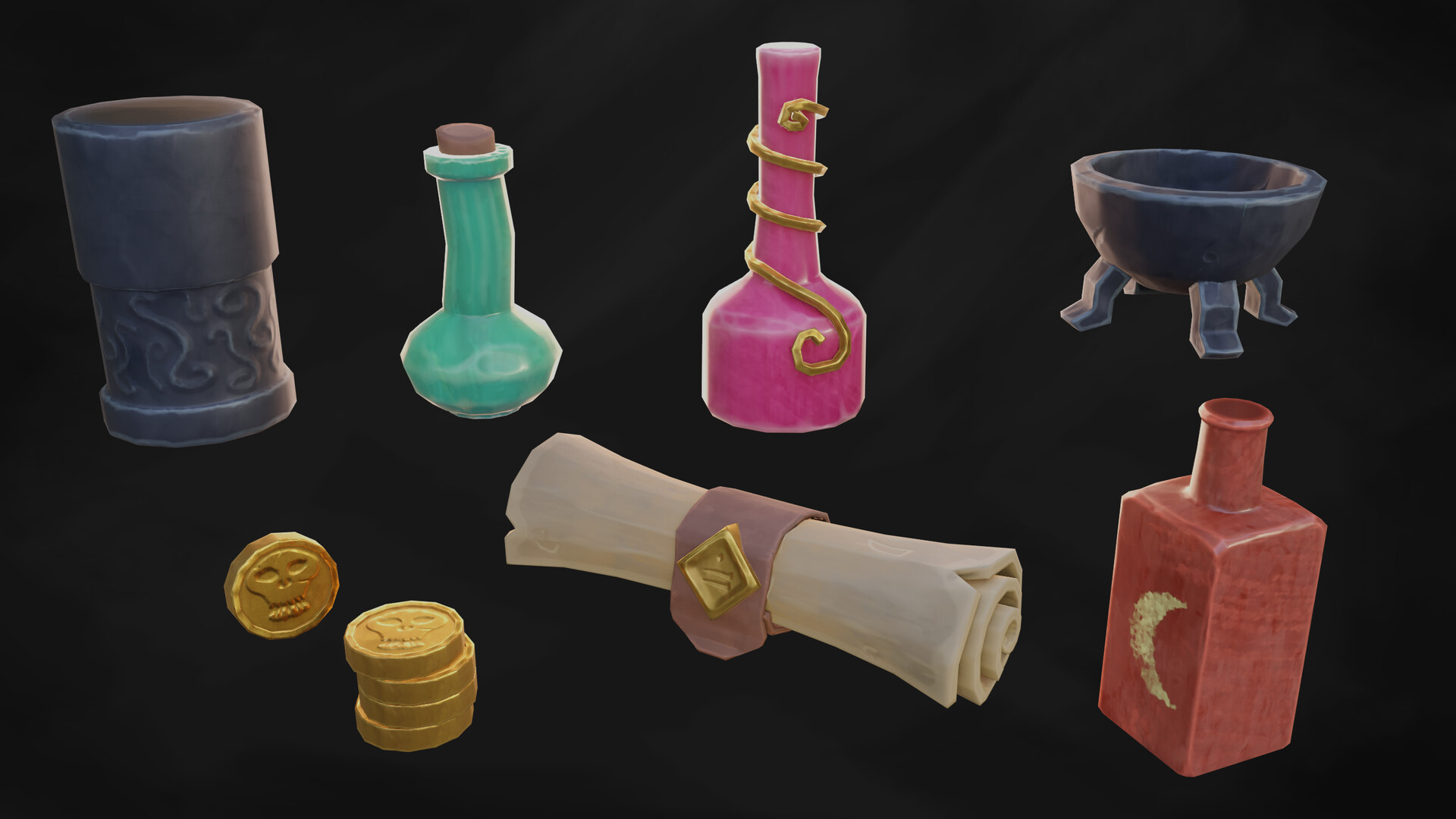 Nicolás Trujillo Llano - Vertex School: Fantasy Props course