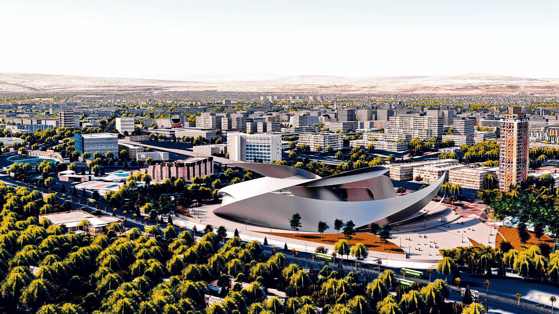 Moaz Khabaity - Pavilion Damascus Future in Damascus City