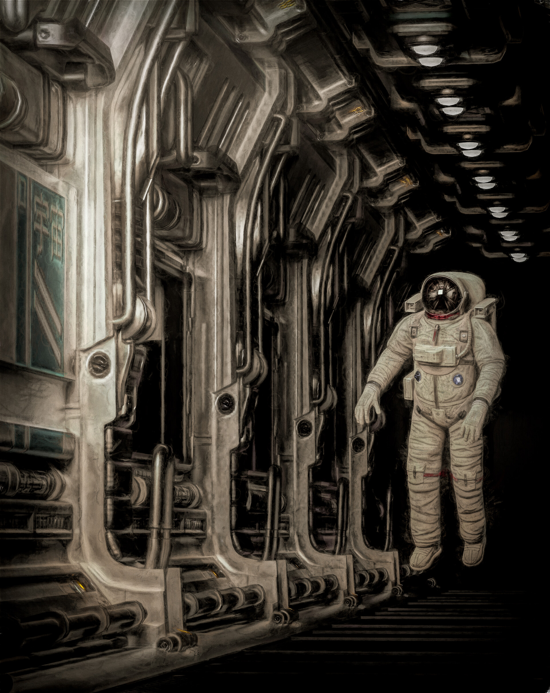 ArtStation - effortlessly floating in THE VOID