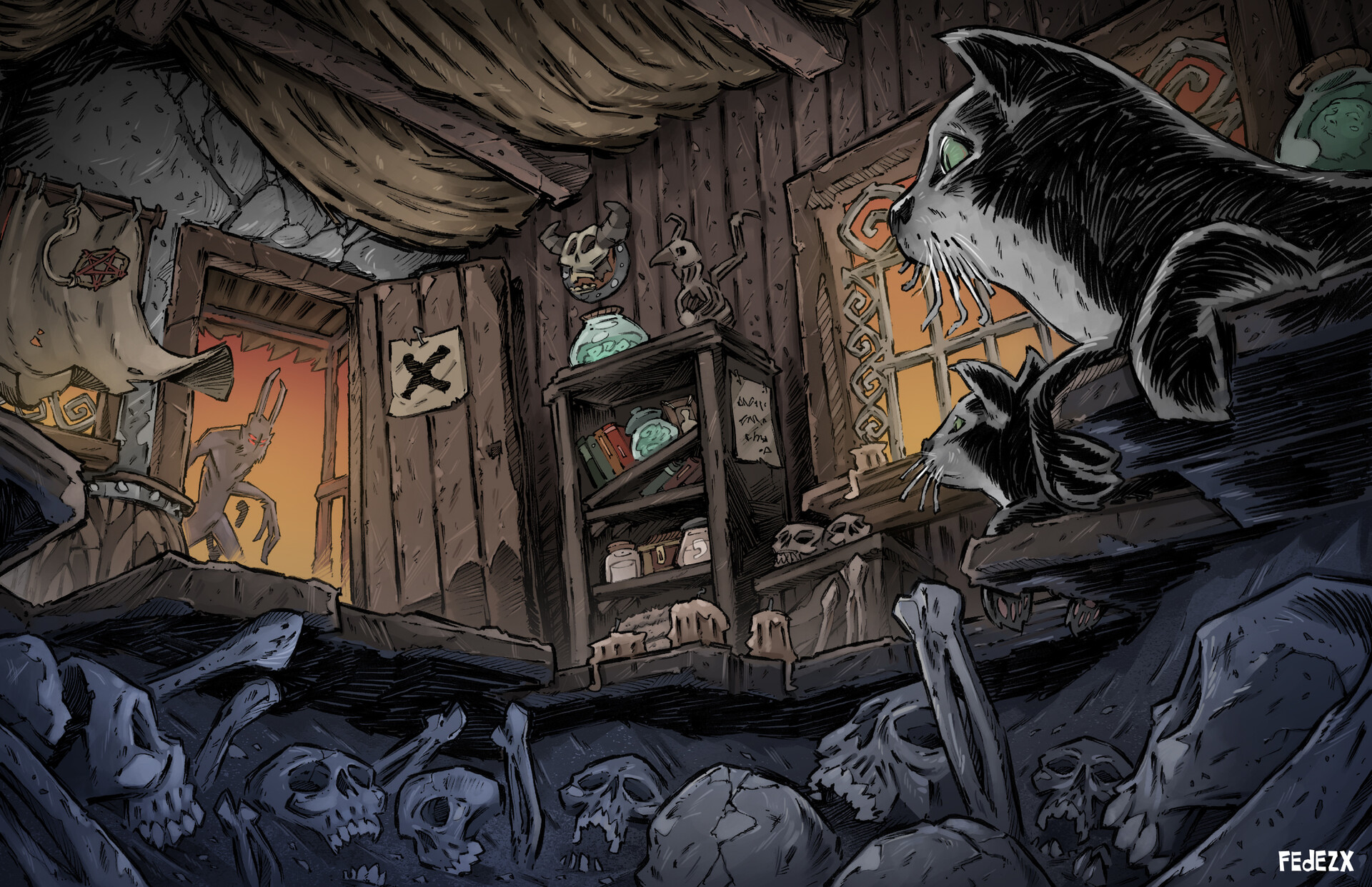 ArtStation - Illustration. Proyect.