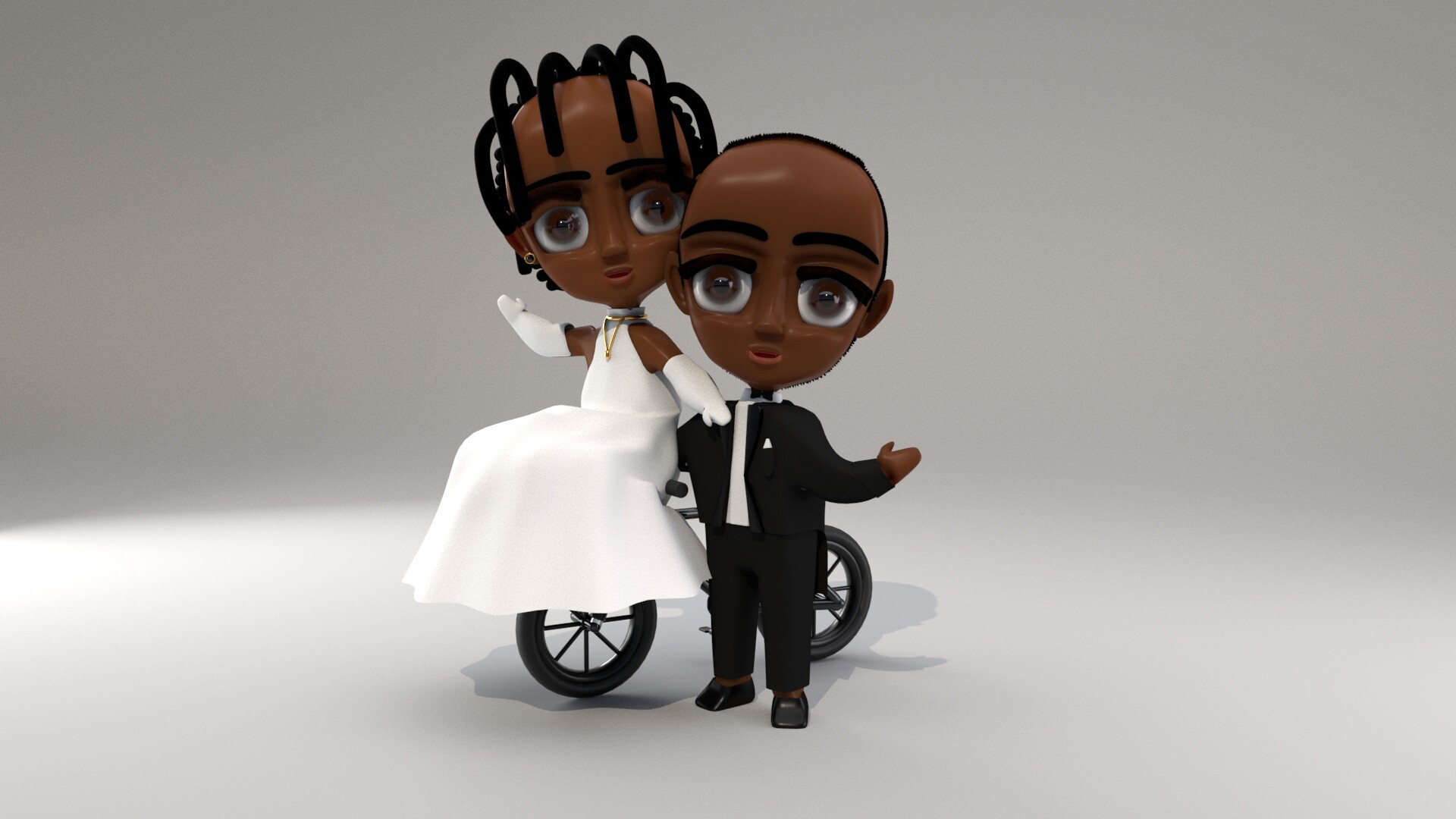 ArtStation - Wedding Chibi