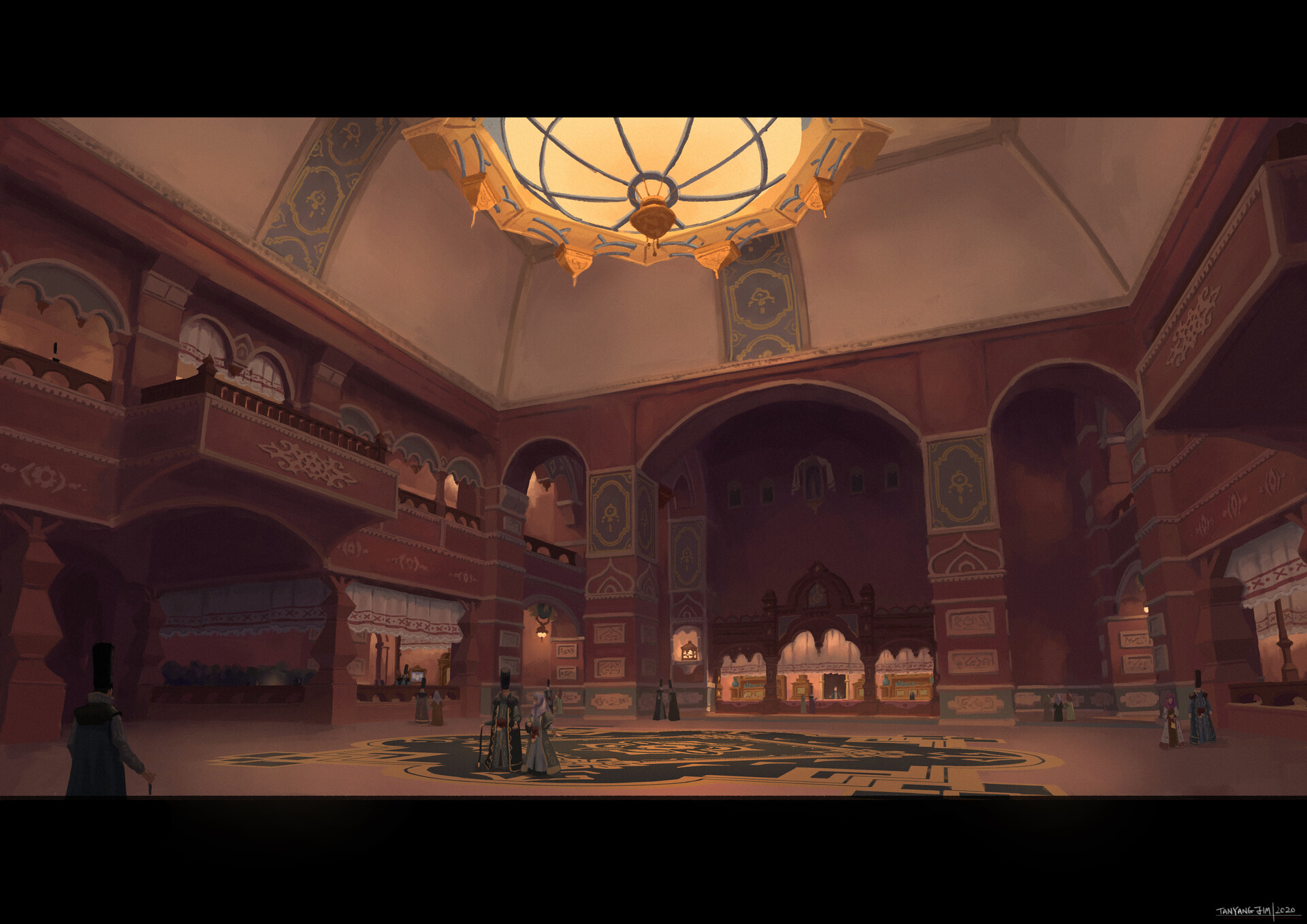 ArtStation - The Inn Interior