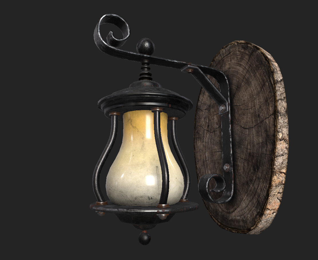 ArtStation - Wall Lamp