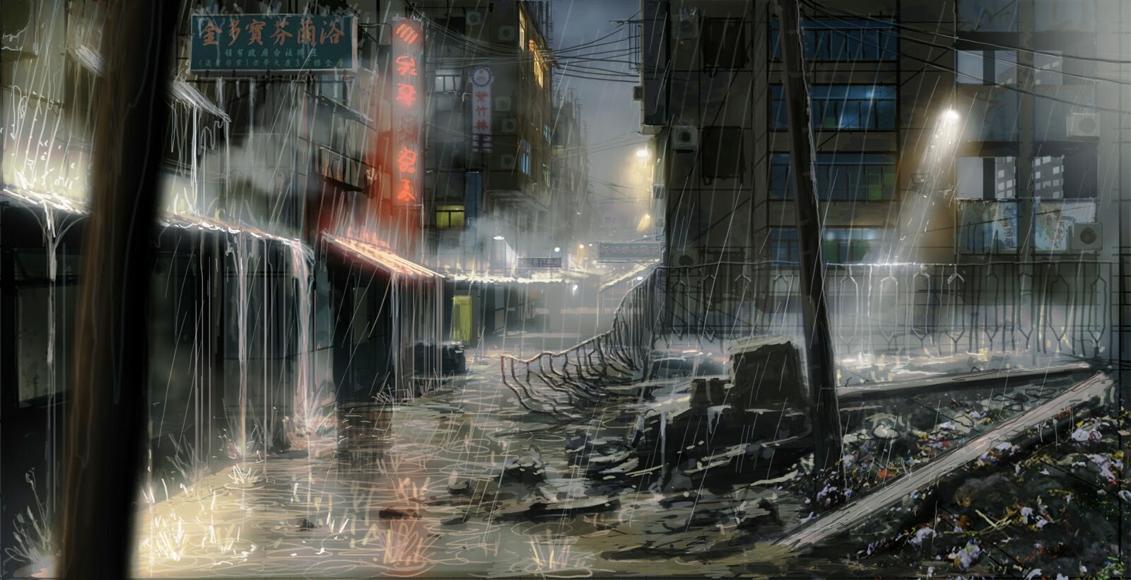 ArtStation - Slum pass