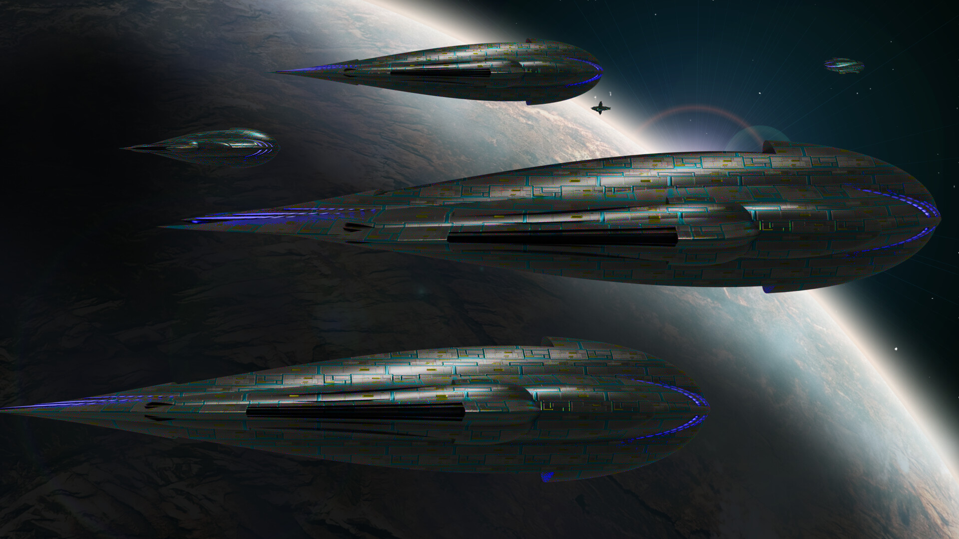 ArtStation - Weird Spaceships.