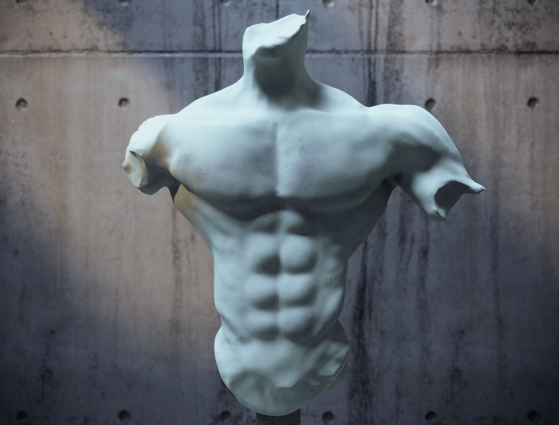 ArtStation - Man Sculpture.