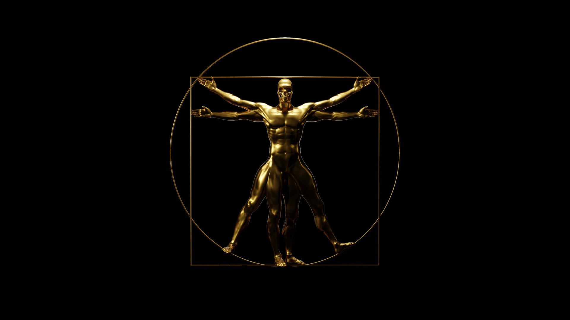 ArtStation - Vitruvian Man
