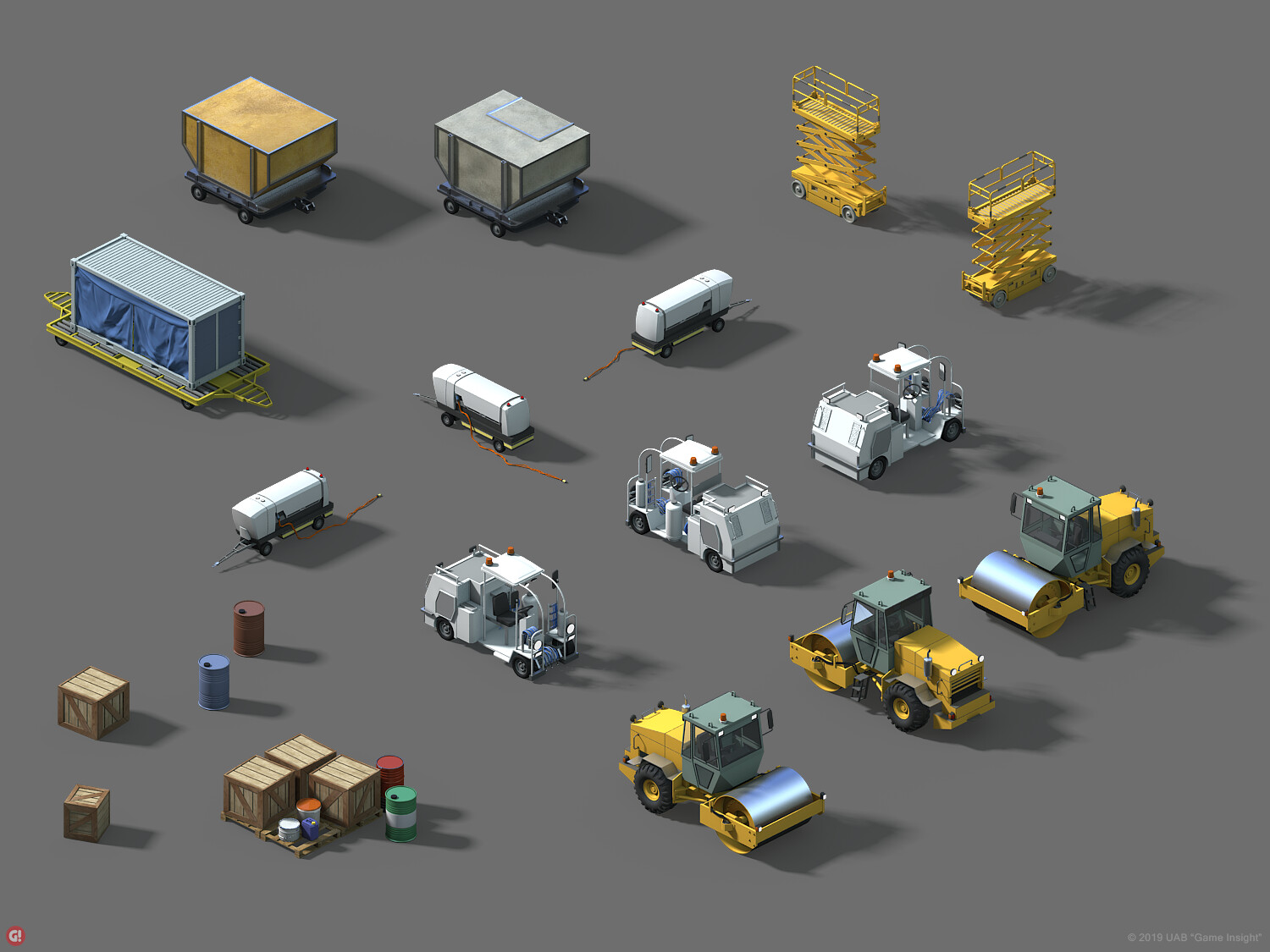 ArtStation - Map objects