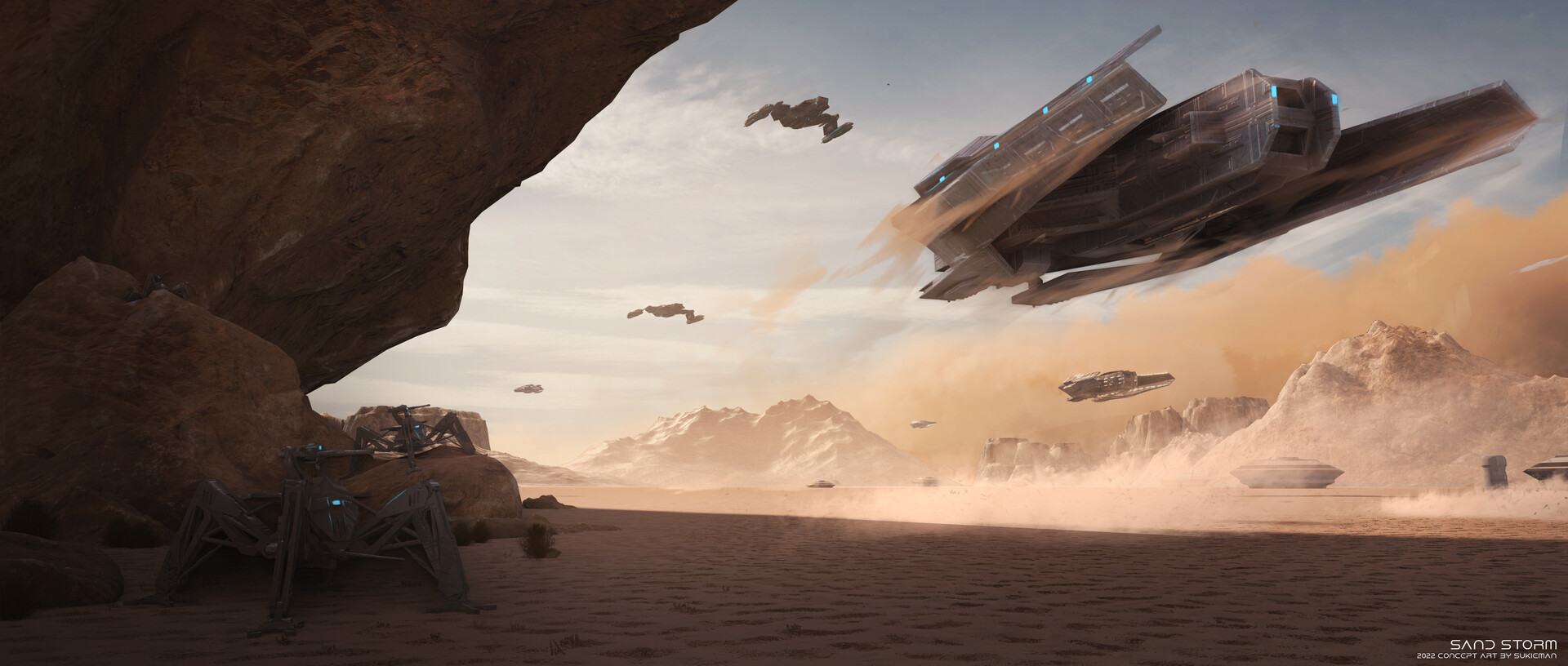 ArtStation - Sand Storm