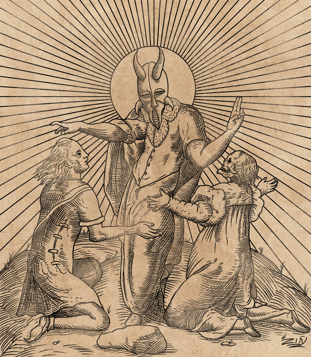 ArtStation - Galdeas Banamor - The Pardoning of Karns (Commission)