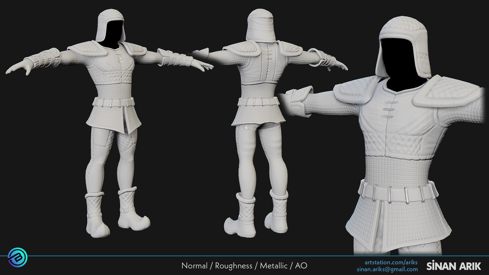 Sinan Arık - Peasant Stylized Armor