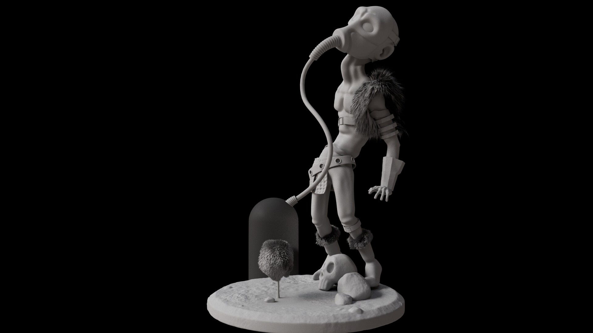 ArtStation - "Last Tree On Earth" - Sculpture Recreation