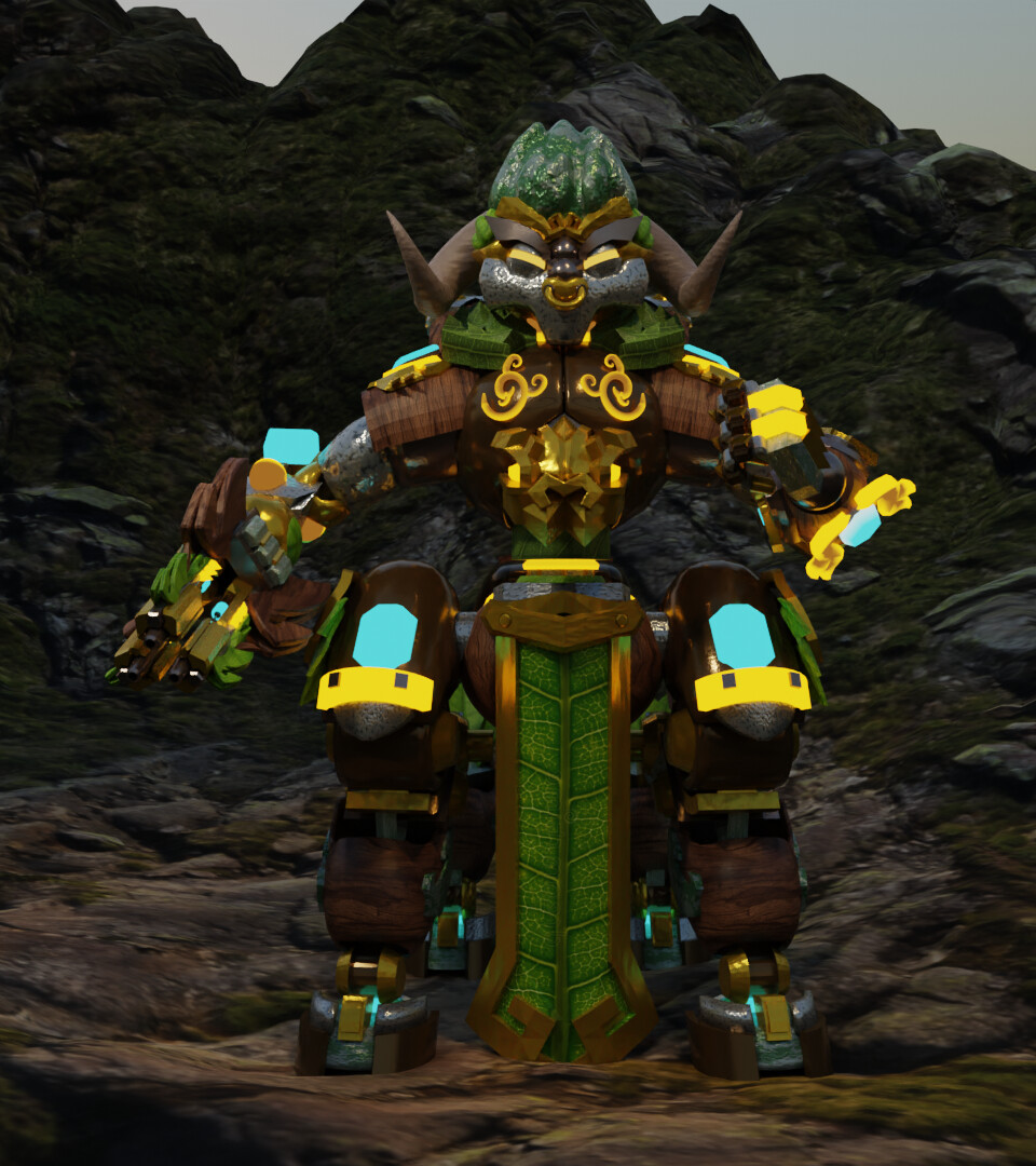 ArtStation - Orisa Concept art