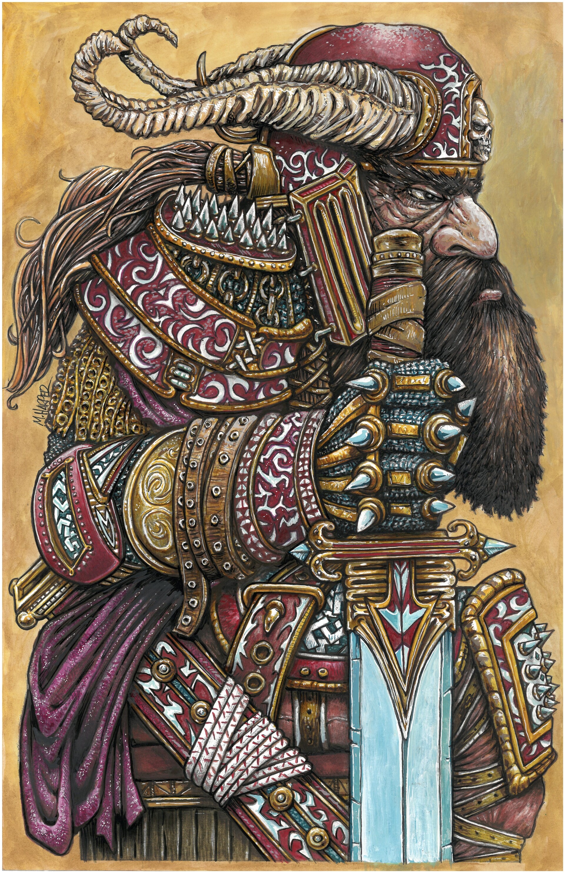 Armored Dwarf by Mike Harper : r/ImaginaryDwarves Armored Dwarf by Mike Harper : r/ImaginaryDwarves