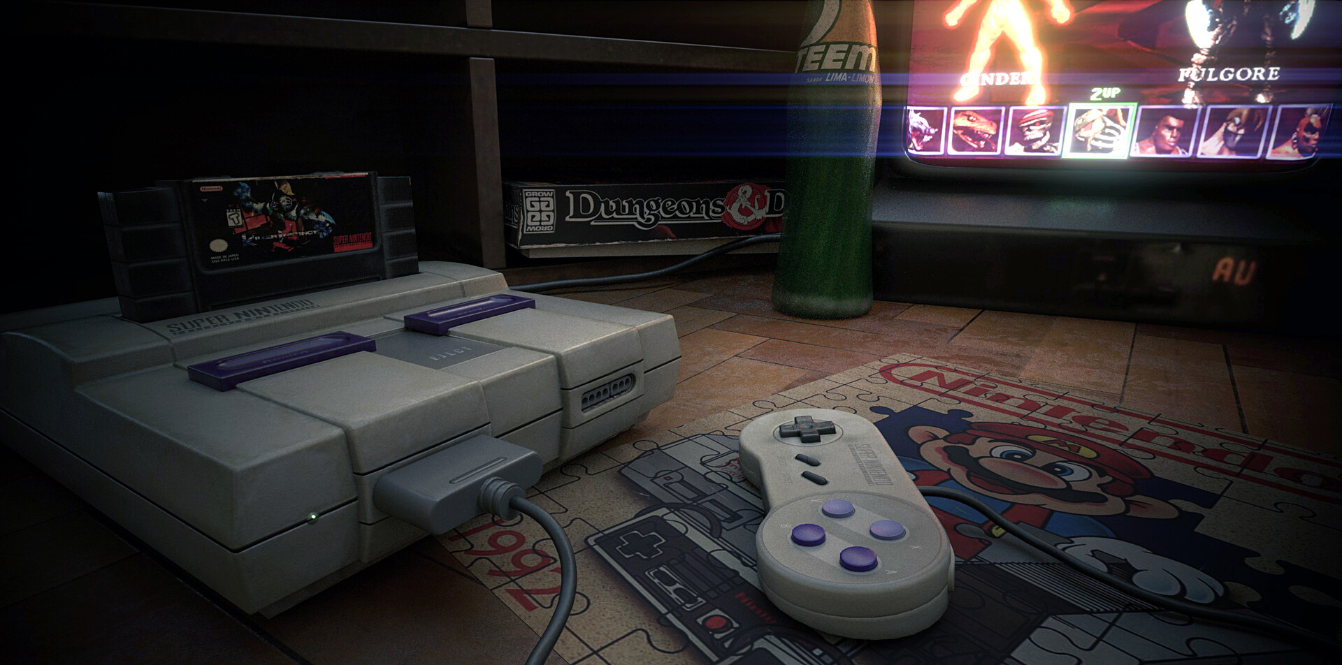 ArtStation - Super Nes 1990