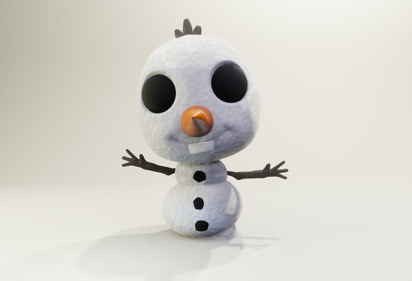 ArtStation - Disney's Frozen Baby Olaf
