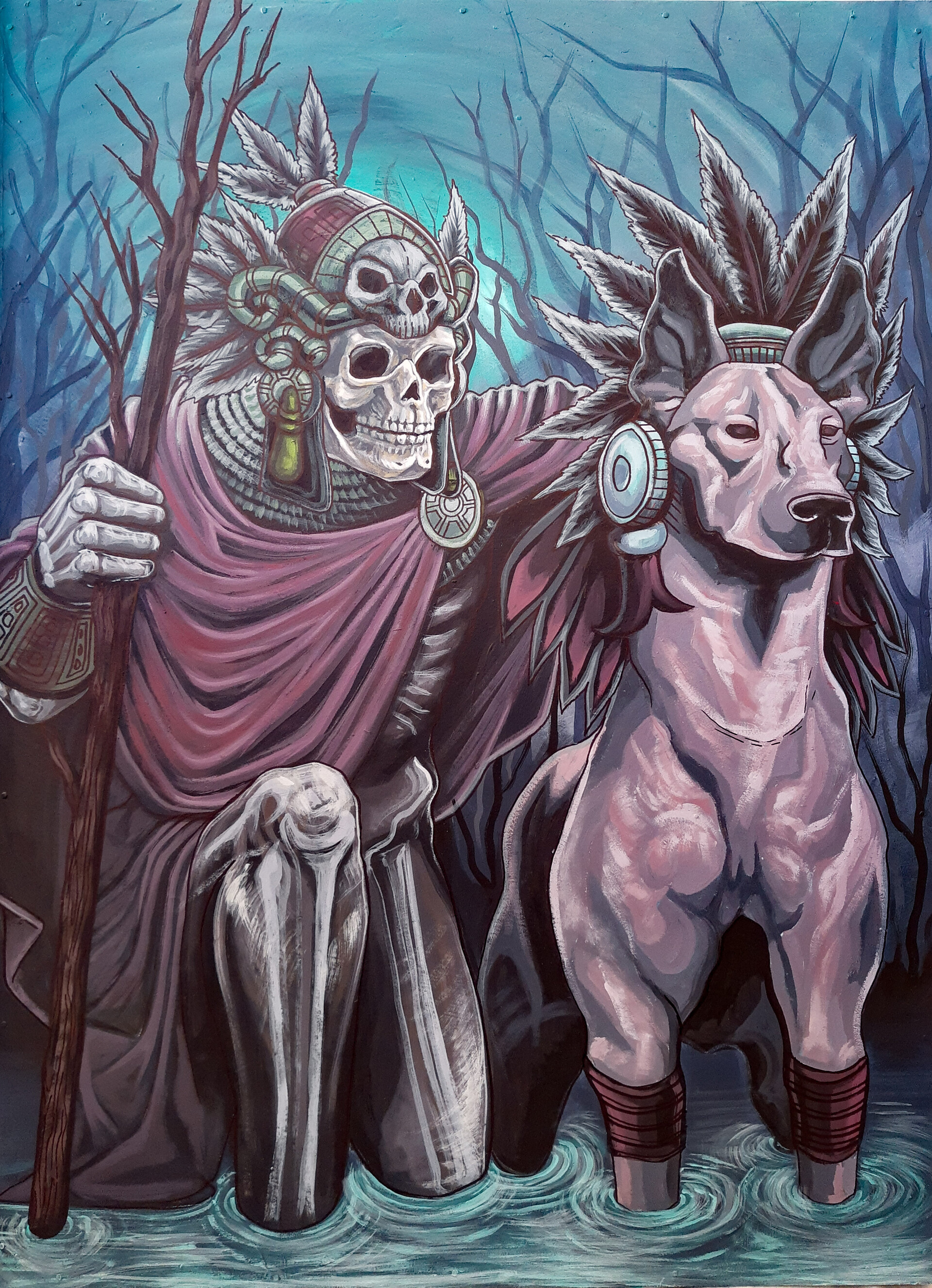 ArtStation - camino a Mictlán