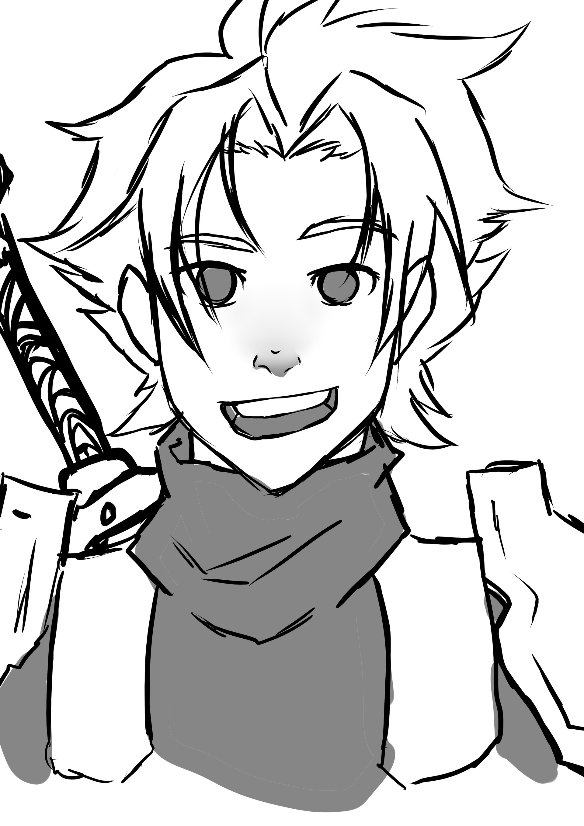 Andrei "Almanac" Mañalac - Zack Fair : 2nd Class Soldier