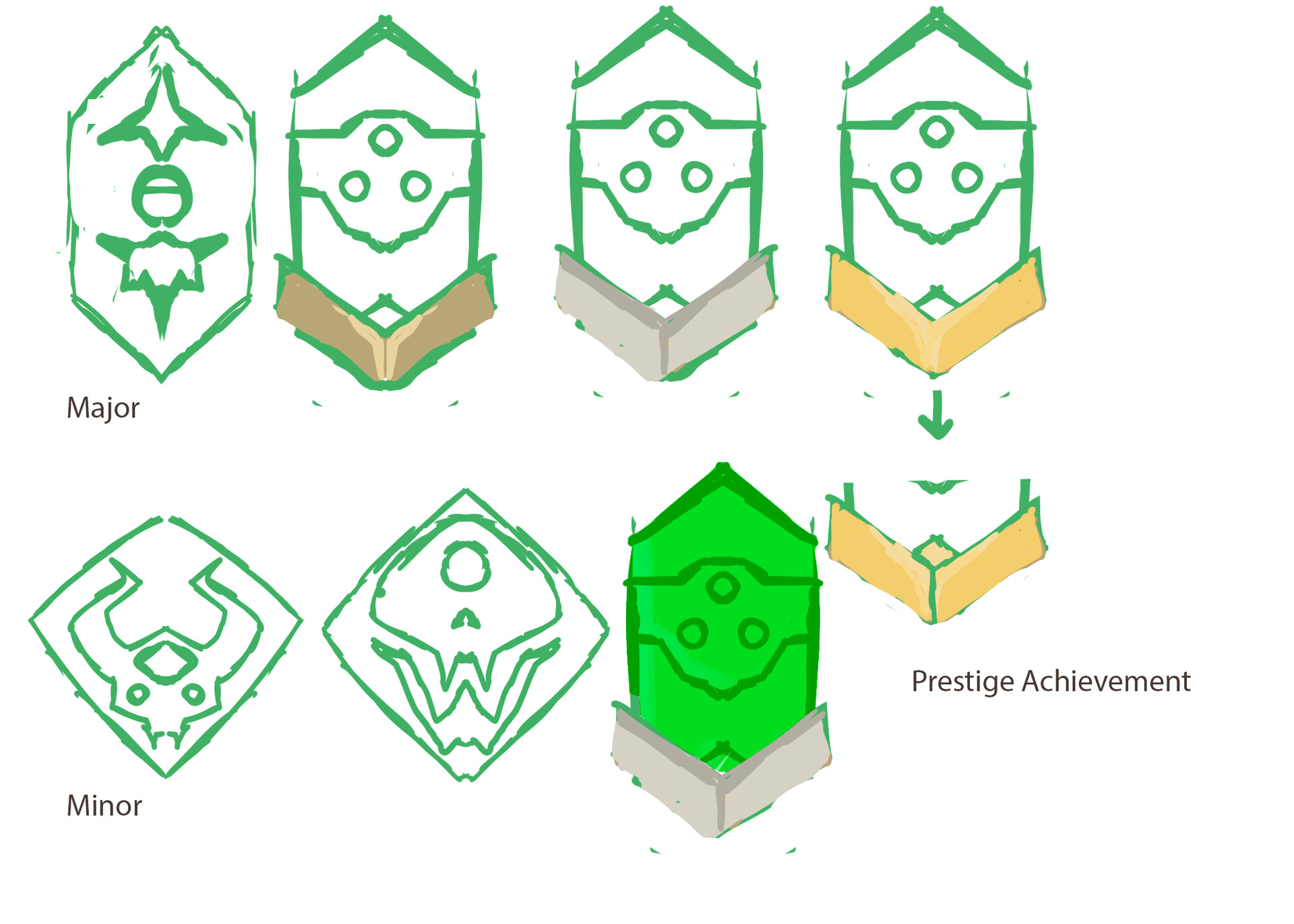 ArtStation - Destiny 2 Gambit UI rework fan sketch