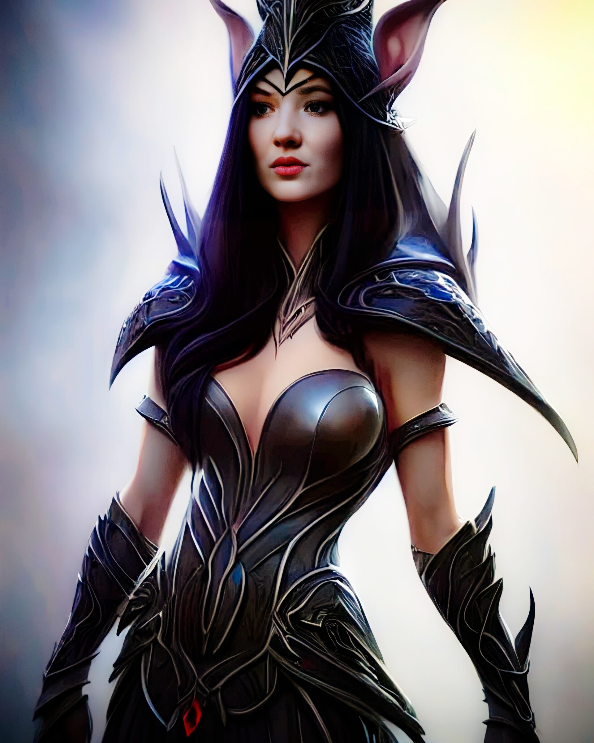 Sexy Dark Elf Queen