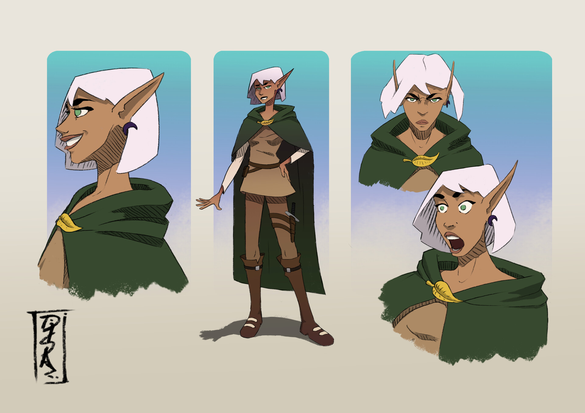 ArtStation - Artemis - Character Design