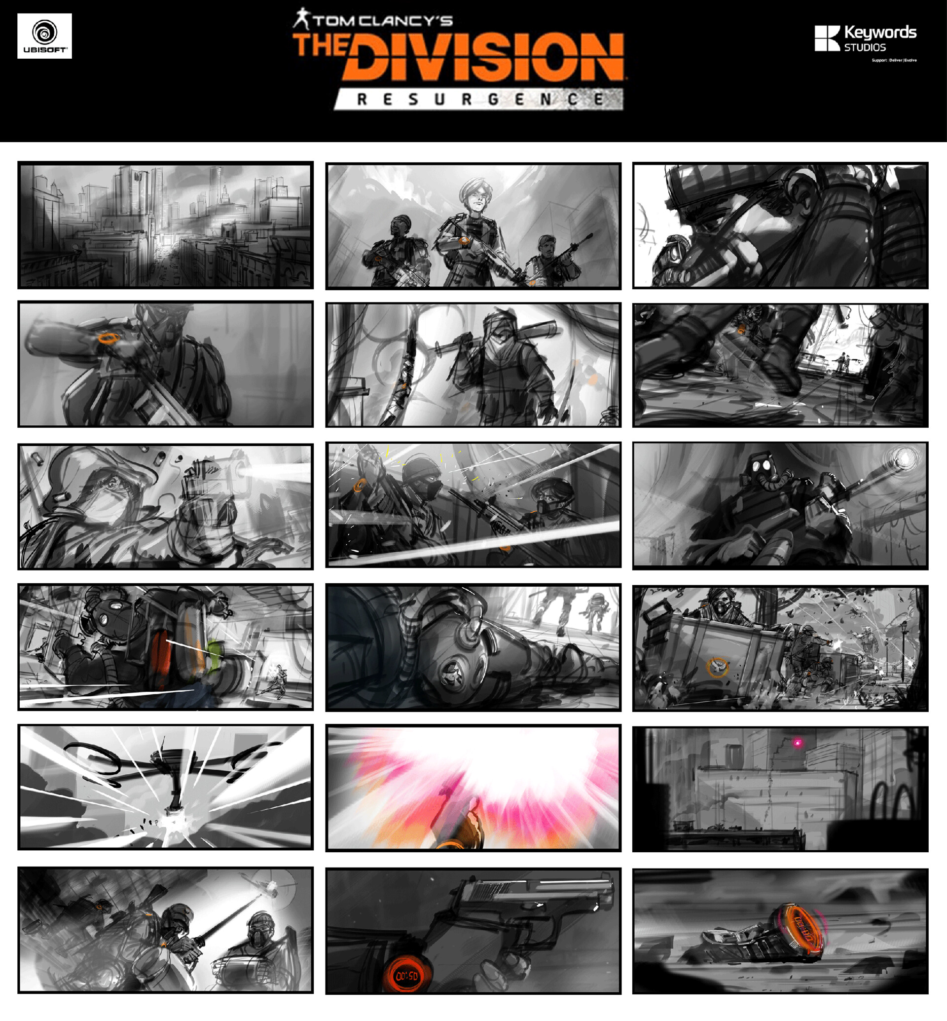 ArtStation - Tom Clancy's The Division: Resurgence Trailer