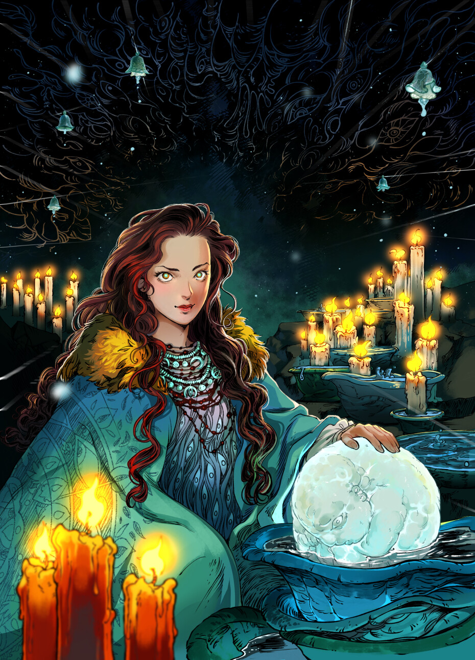 ArtStation - Chosen of the Moon. Cover vol 6