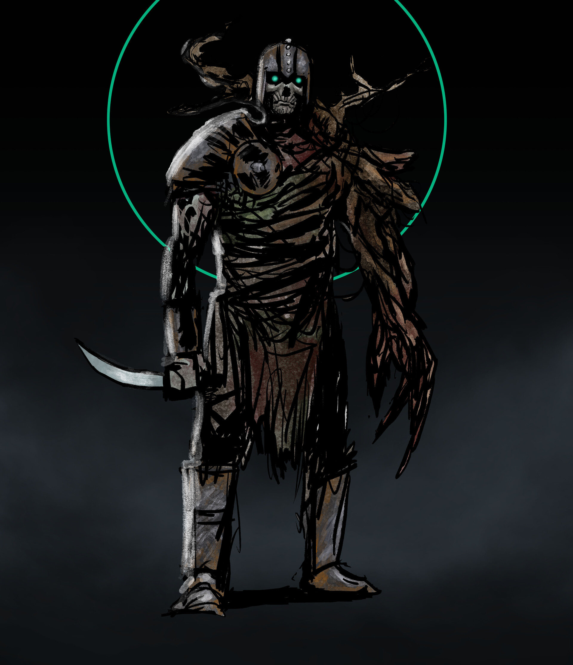 ArtStation - Undead Tree Warrior