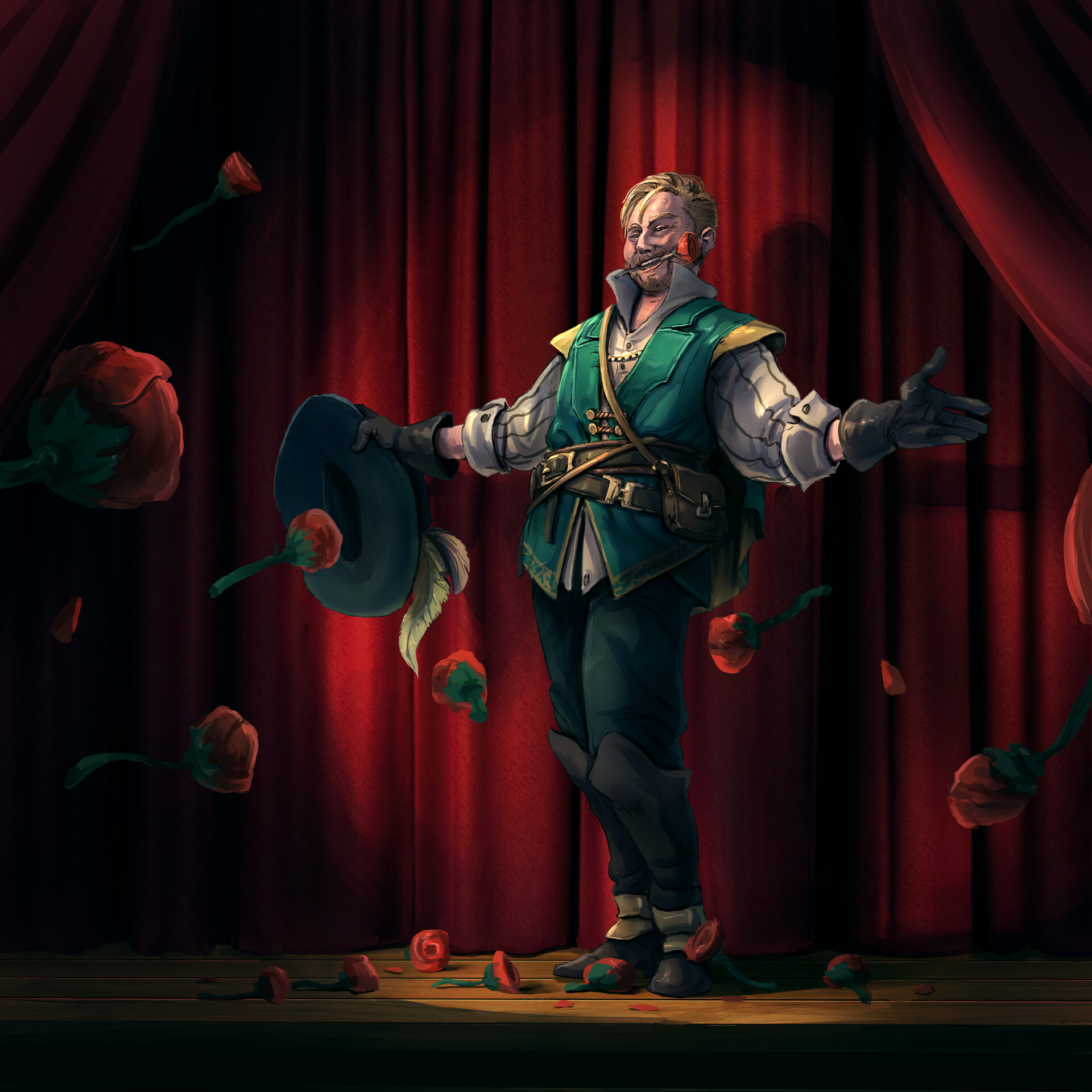 ArtStation - A bard.